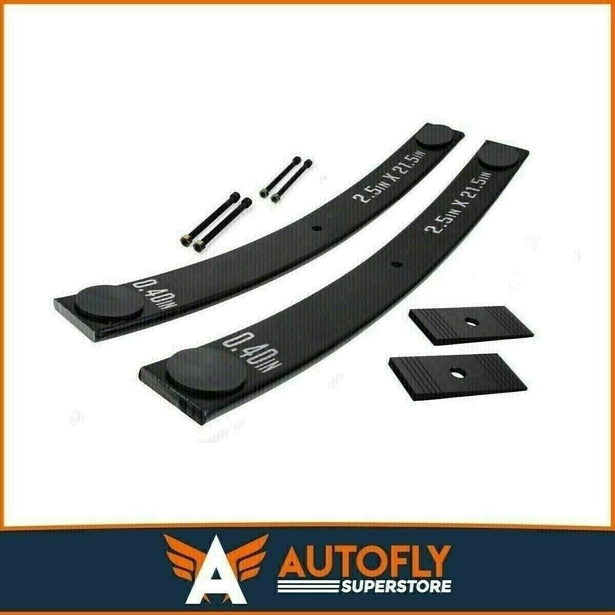 1.5-2" Helper Springs Add-a-Leaf Kit + Shims For 1988-1999 Chevrolet ...